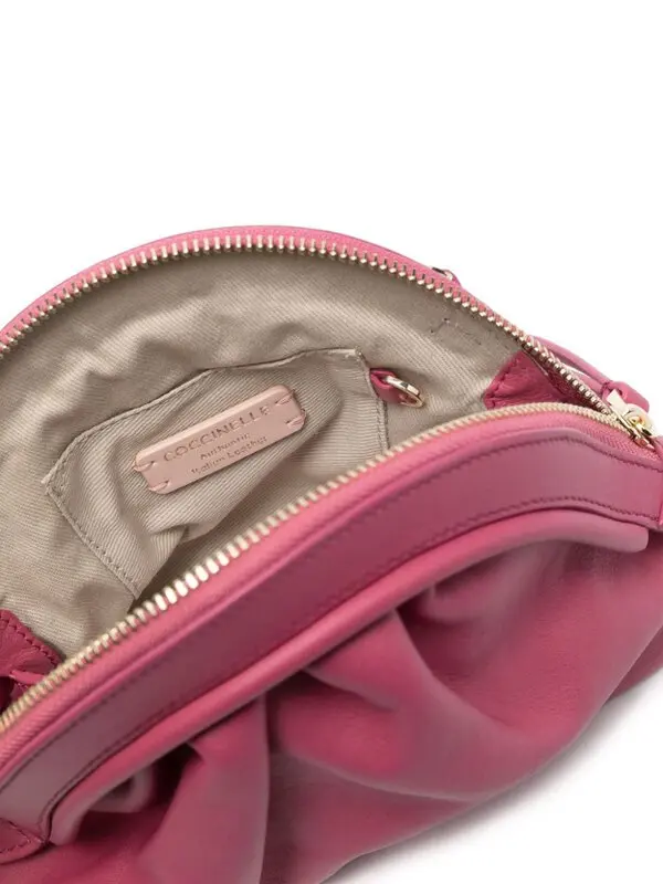 レディース COCCINELLE ポーチ ピンク系 レザー
