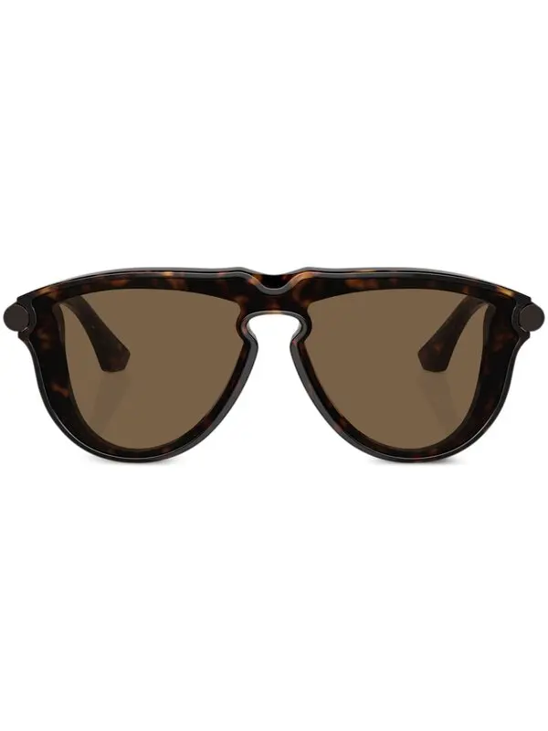 Burberry Tubular Sunglasses - Brown
