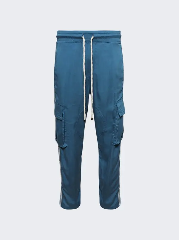 NAHMIAS Cargo Track Pant - Blue
