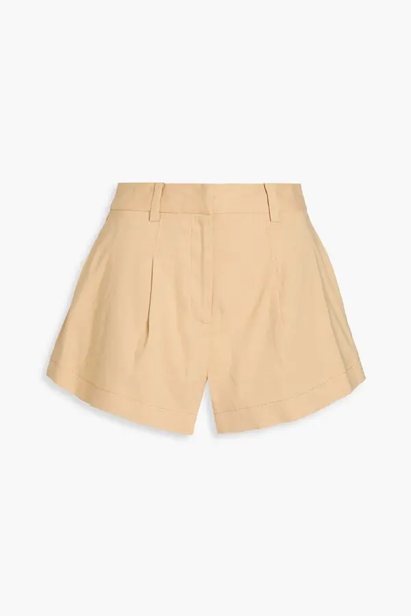 Derek Lam 10 Crosby Linen-blend Shorts