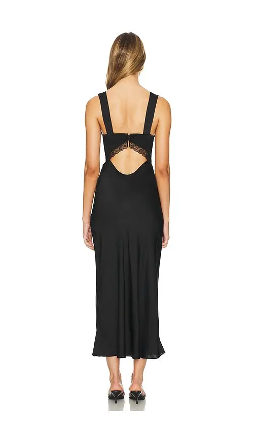 Bardot Emory Lace Slip Dress - Black - 5% Off | Editorialist