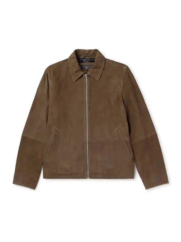 Rag & Bone Melrose Suede Blouson Jacket