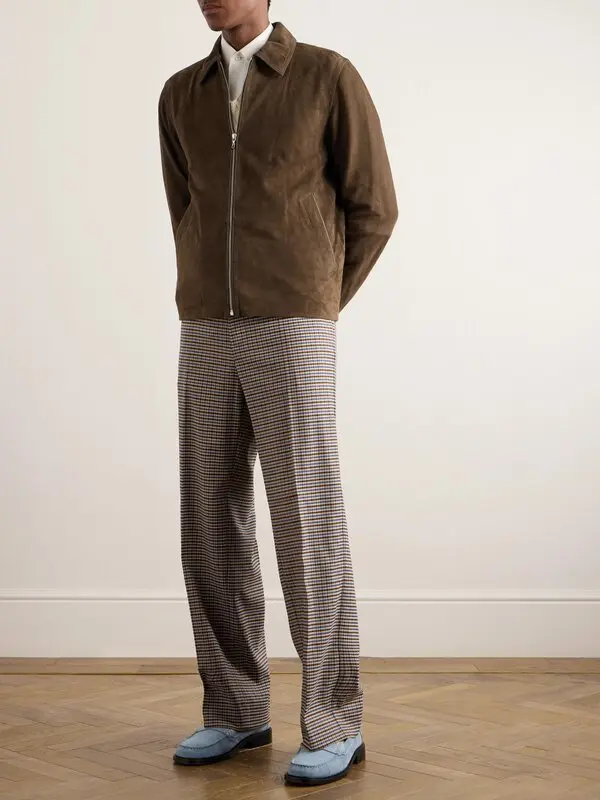 Rag & Bone Melrose Suede Blouson Jacket