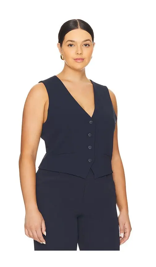 Good American Button-front Vest