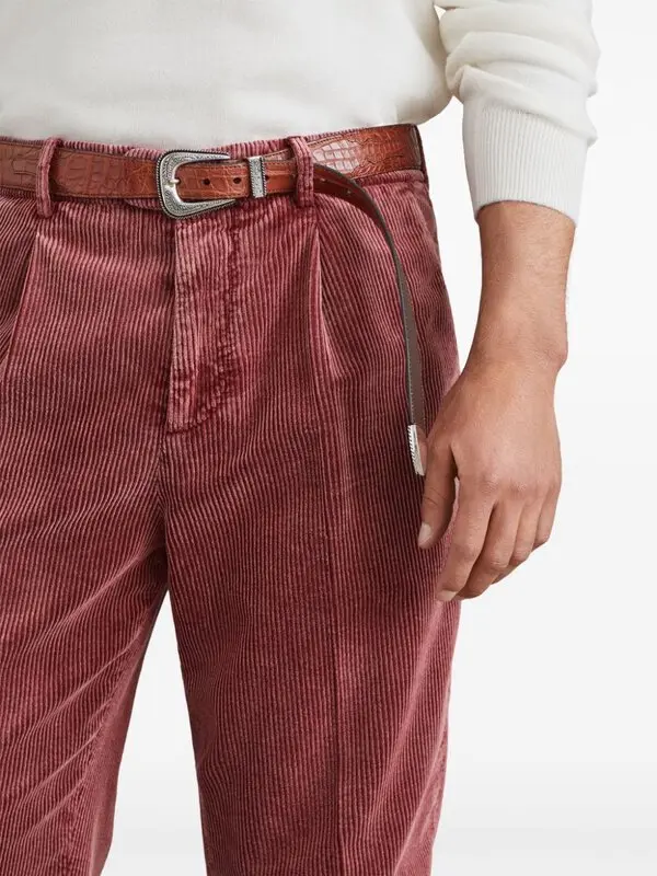 Brunello Cucinelli Corduroy Tapered Trousers