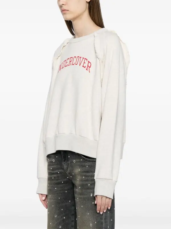 Undercover Logo-print Cotton Sweatshirt