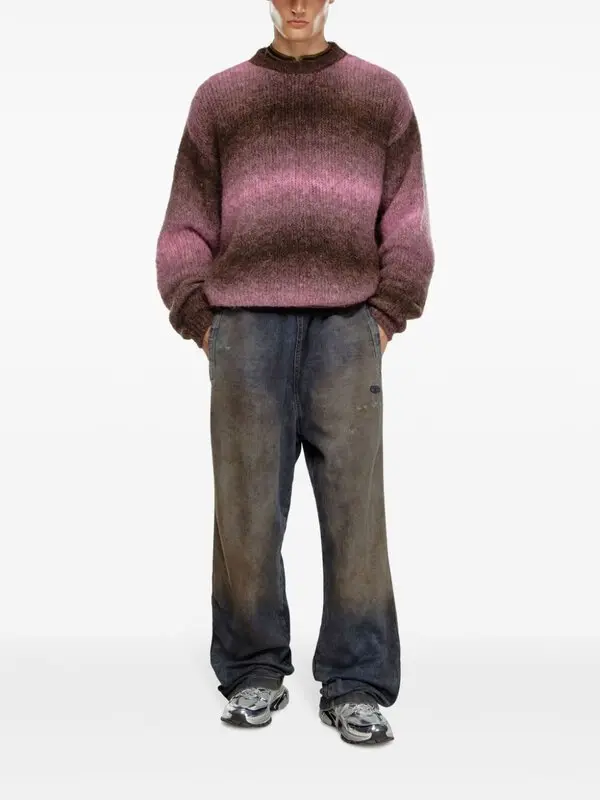 DIESEL® K-rasta Gradient-knit Sweater