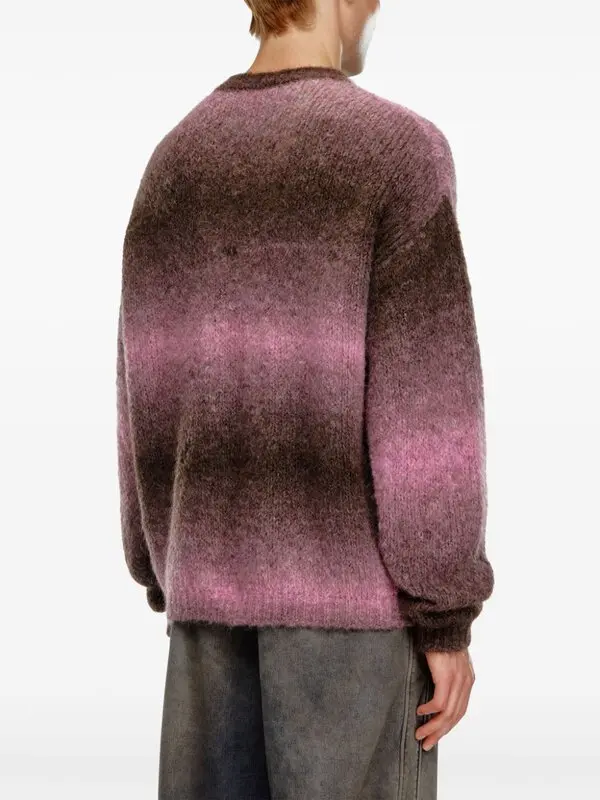 DIESEL® K-rasta Gradient-knit Sweater