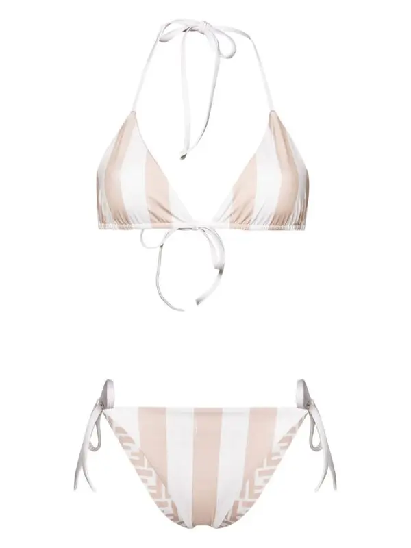 Fendi Reversible Bikini - Neutrals