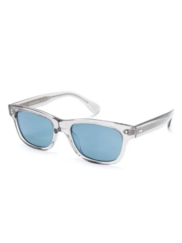 Oliver Spencer Rosson Wayfarer Sunglasses - Grey