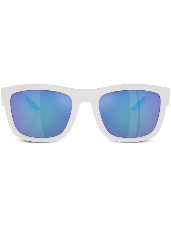 Prada Square Frame Sunglasses - White