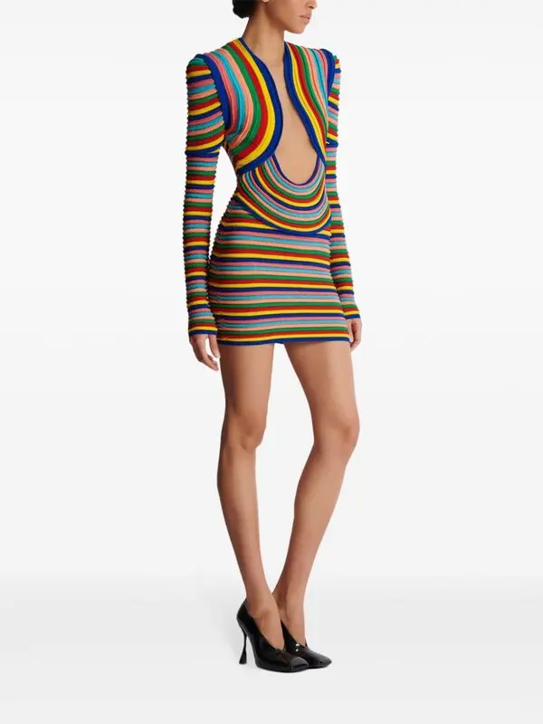 Balmain Knitted Mini Dress