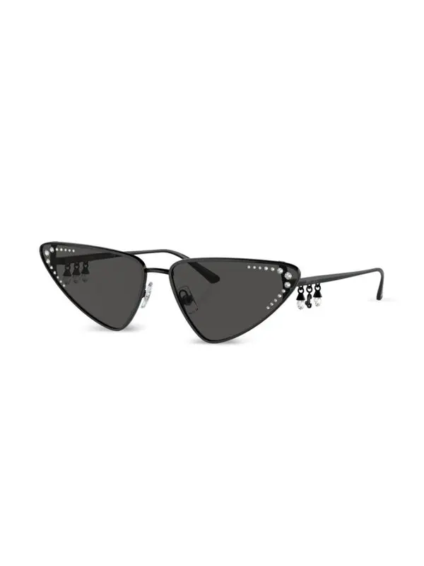 JIMMY CHOO Kristal Sunglasses - Black