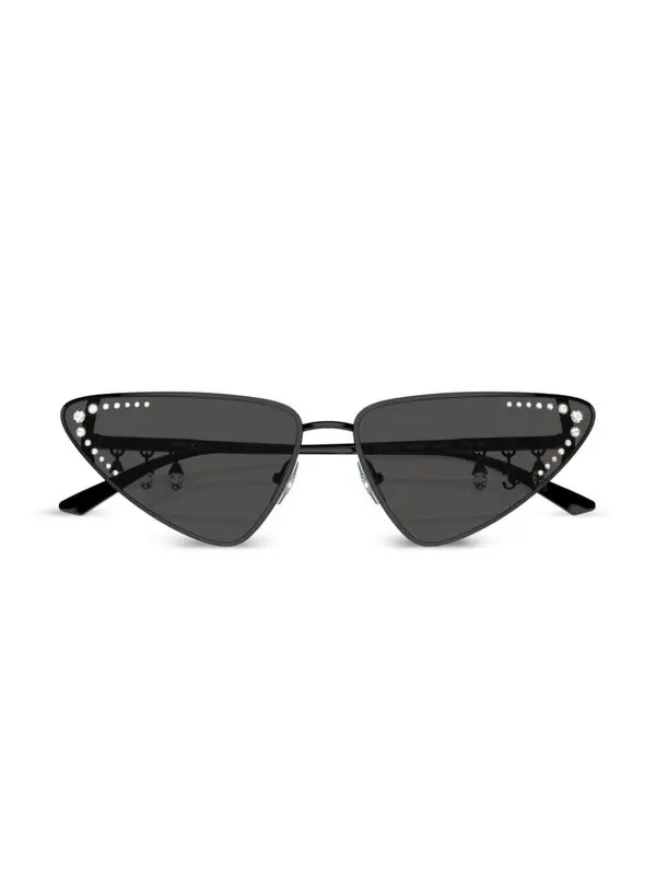 JIMMY CHOO Kristal Sunglasses - Black