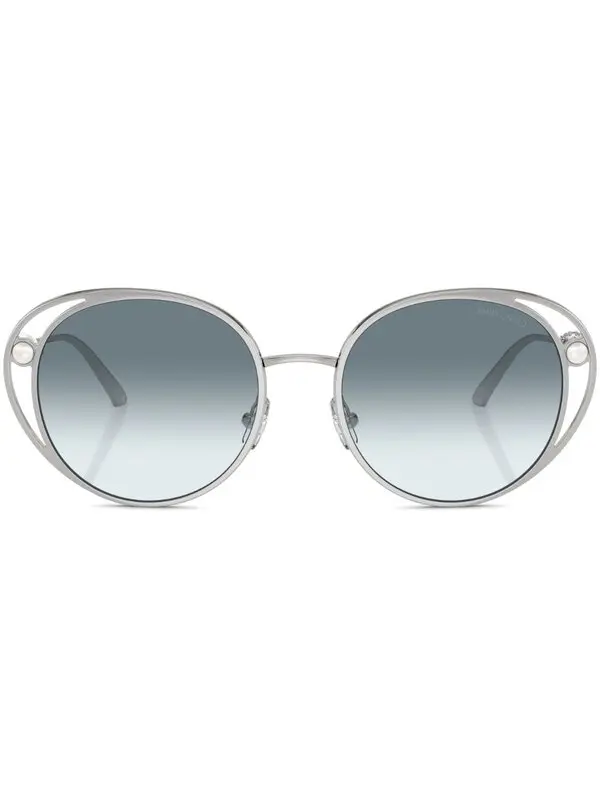 JIMMY CHOO Angela Sunglasses - Silver