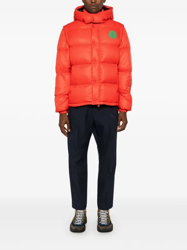 Moncler Cyclone 2-in-1 Padded Jacket - Orange
