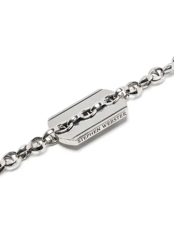 Stephen Webster Razor Tag Necklace
