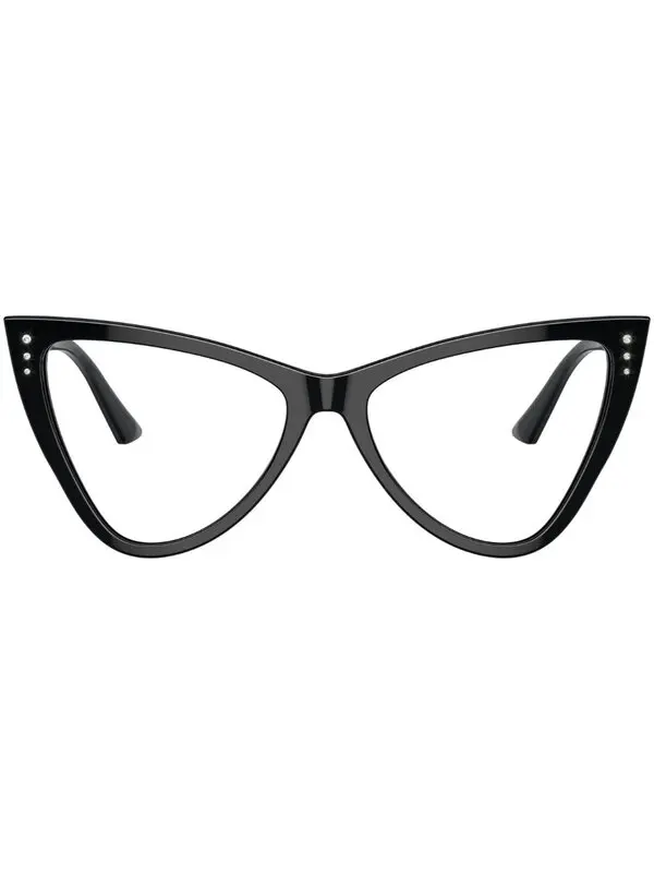 JIMMY CHOO Cat-eye Frame Glasses - Black