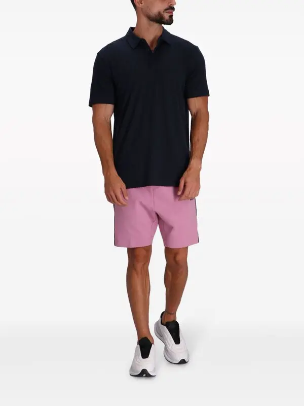 BOSS Stripe-detailing Polo Shirt - Blue