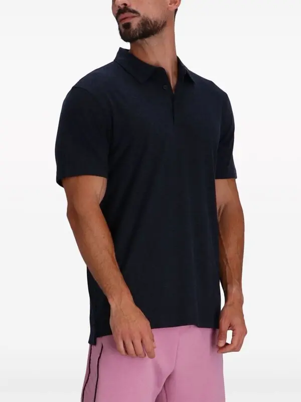 BOSS Stripe-detailing Polo Shirt - Blue