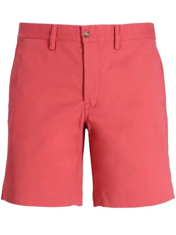 Polo Ralph Lauren Cotton Blend Chino Shorts - Red