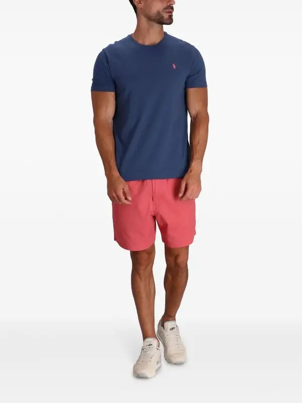 Polo Ralph Lauren Logo-embroidered Cotton T-shirt - Blue