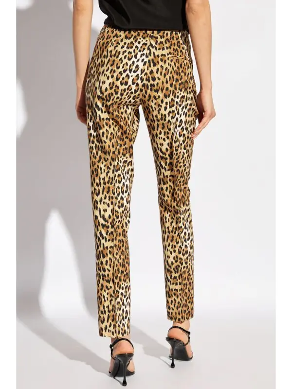 Moschino Animal-print Trousers