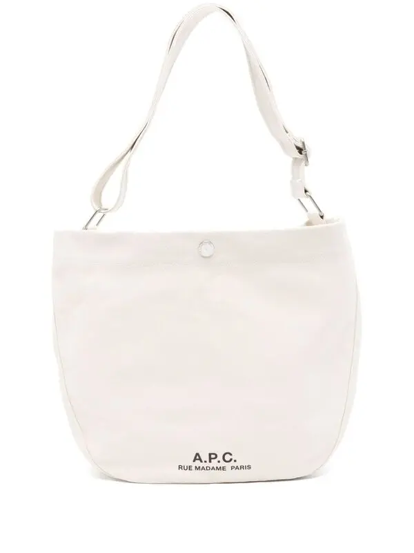 A.p.c. Journal Shoulder Bag - Neutrals