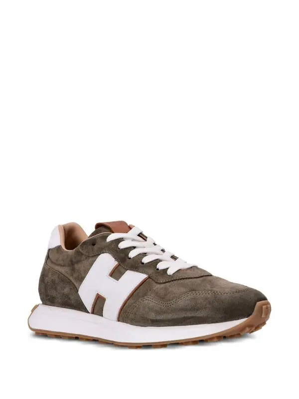 Hogan H601 H-patch Sneakers - Green