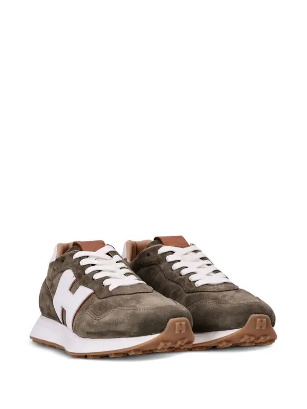 Hogan H601 H-patch Sneakers - Green