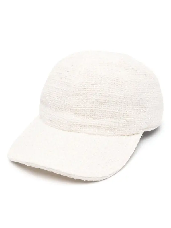 Eleventy Embroidered Logo Baseball Cap - Neutrals