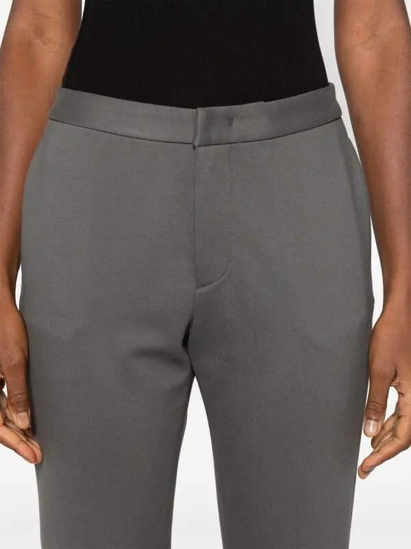 Fabiana Filippi Pressed-crease Trousers - Grey