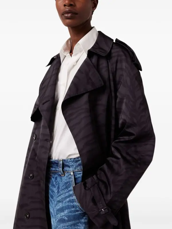 Stella McCartney Tiger-print Trench Coat