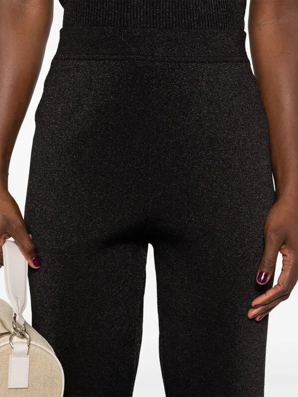 Missoni High-waisted Flared Trousers - Black