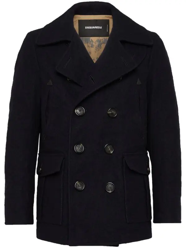 Dsquared2 Double-breasted Short Coat