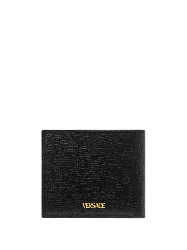 Versace Medusa Biggie Bi-fold Wallet - Black