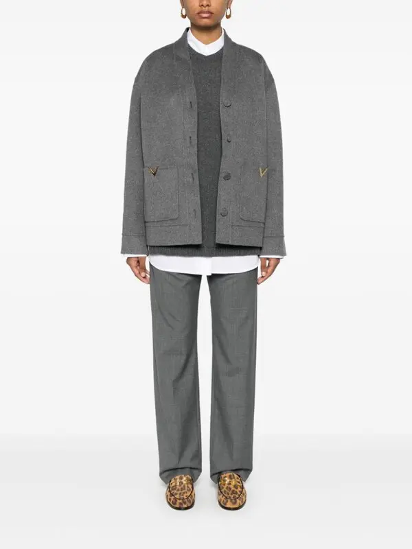 Valentino Garavani Virgin-wool Straight Trousers