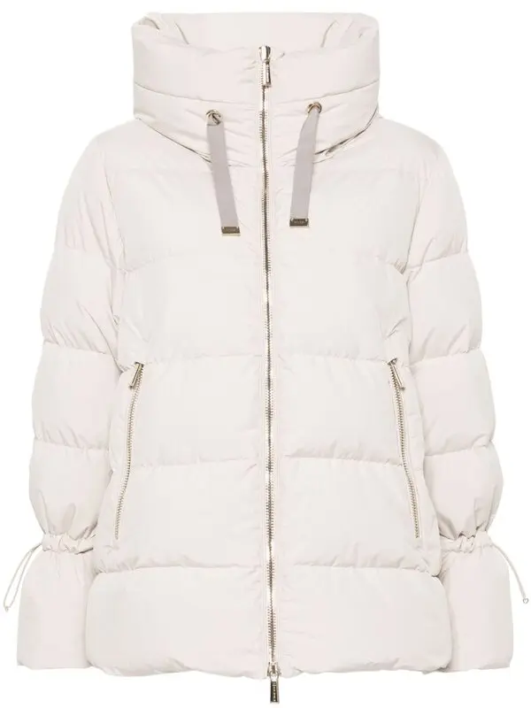 MOORER Gadia-stp Puffer Jacket - Neutrals