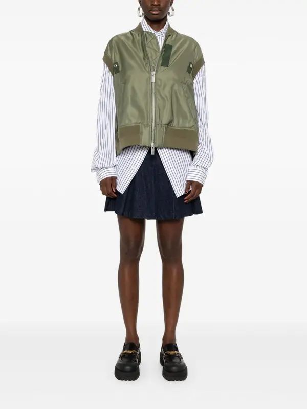Sacai Box-pleat Detail Vest