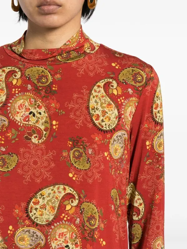 Johnny Was Paisley-print T-shirt