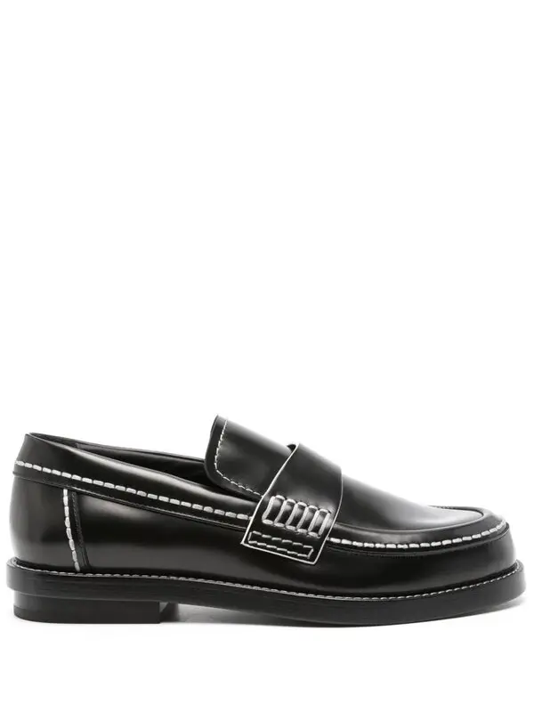 Alexander McQueen Leather Loafers