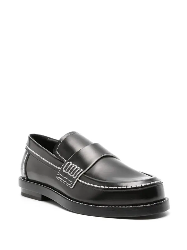 Alexander McQueen Leather Loafers