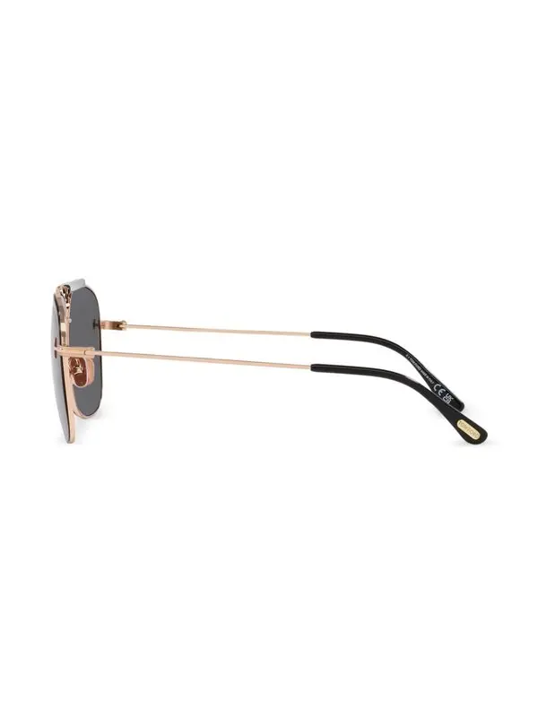 TOM FORD Jaden Sunglasses - Gold