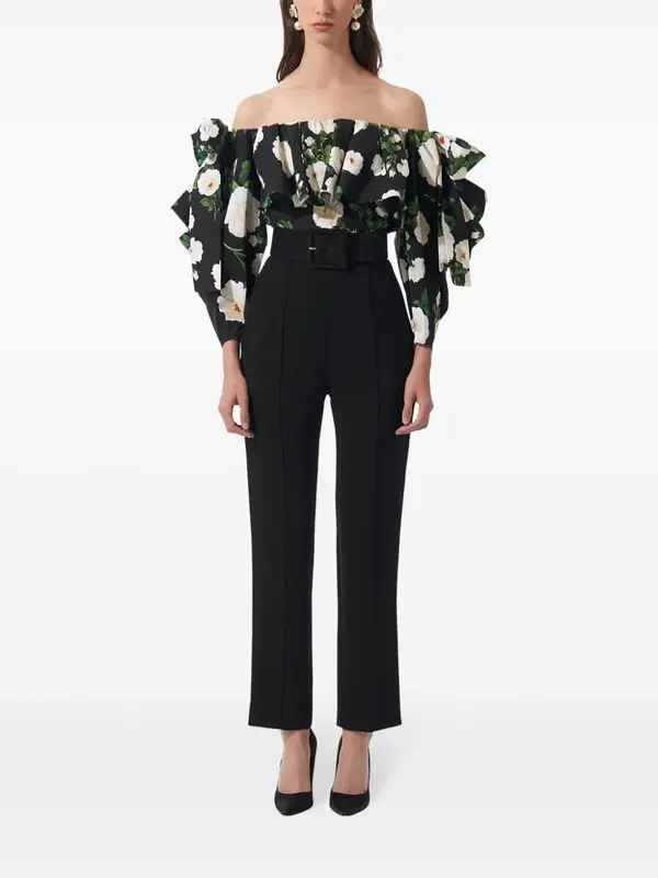 Carolina Herrera Rose-print Top