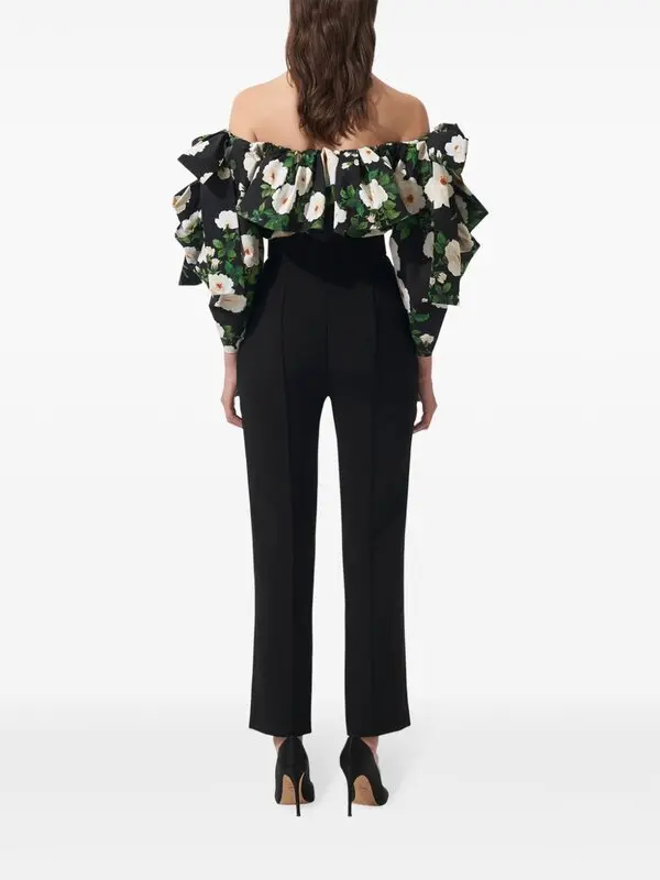 Carolina Herrera Rose-print Top