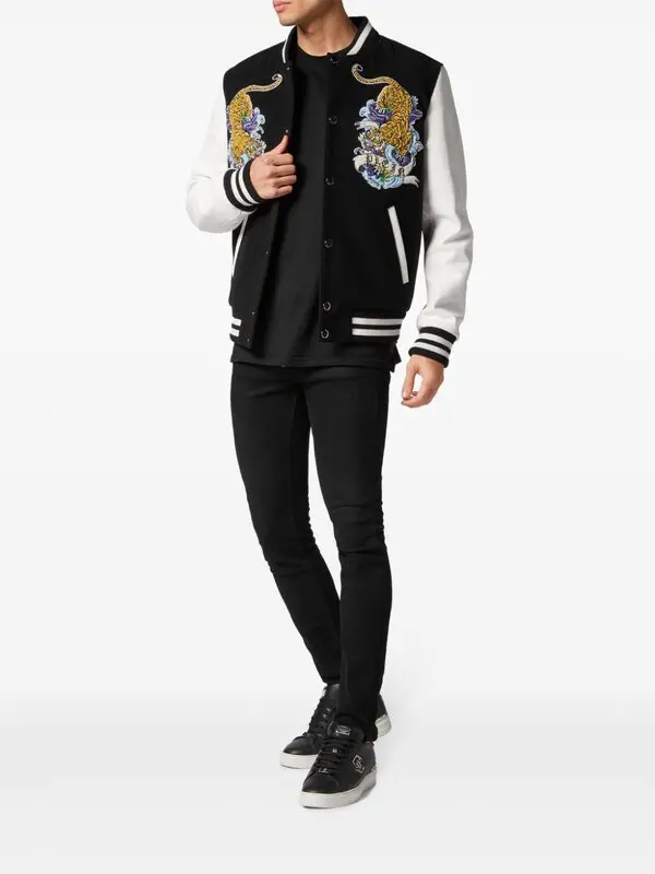 Philipp Plein Tattoo-patches Bomber Jacket