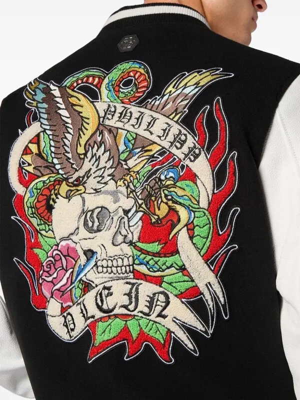 Philipp Plein Tattoo-patches Bomber Jacket