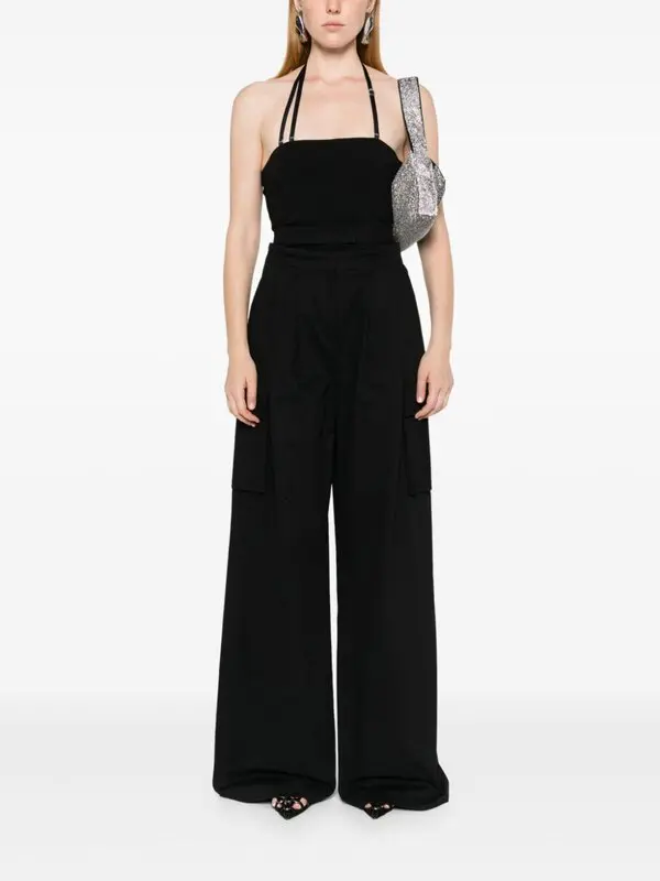 Attico Panelled Halterneck Tank Top