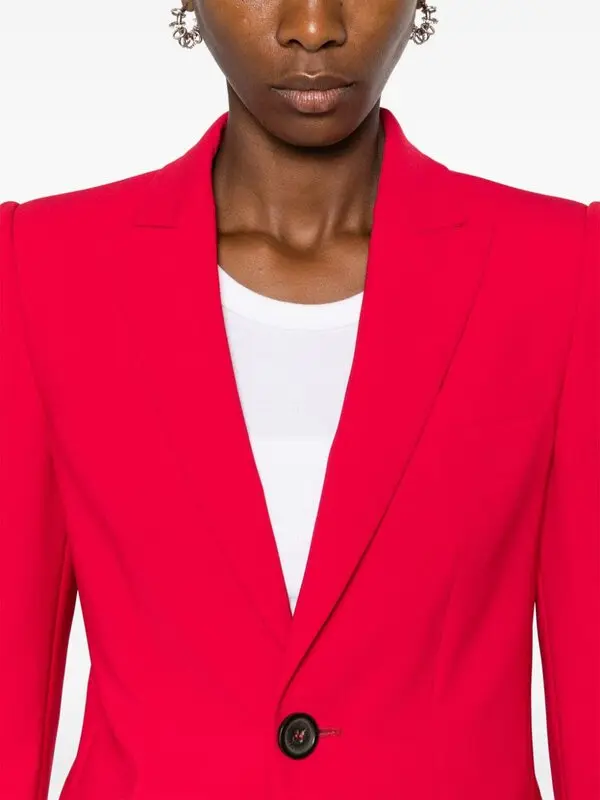 Dsquared2 Logo-plaque Single-breasted Blazer