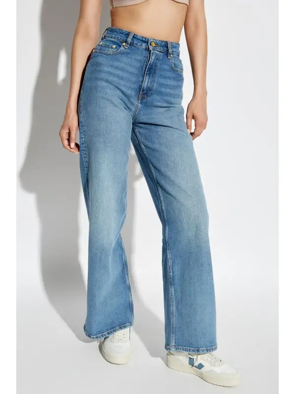 GANNI Andi Wide-leg Jeans